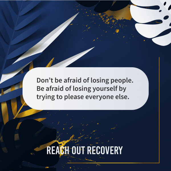 Recovery Quotes: You're Your Own Competition - Reach Out Recovery