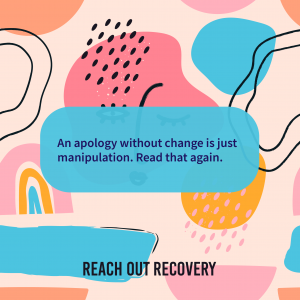 Narcissist Quotes: Fake Apology - Reach Out Recovery