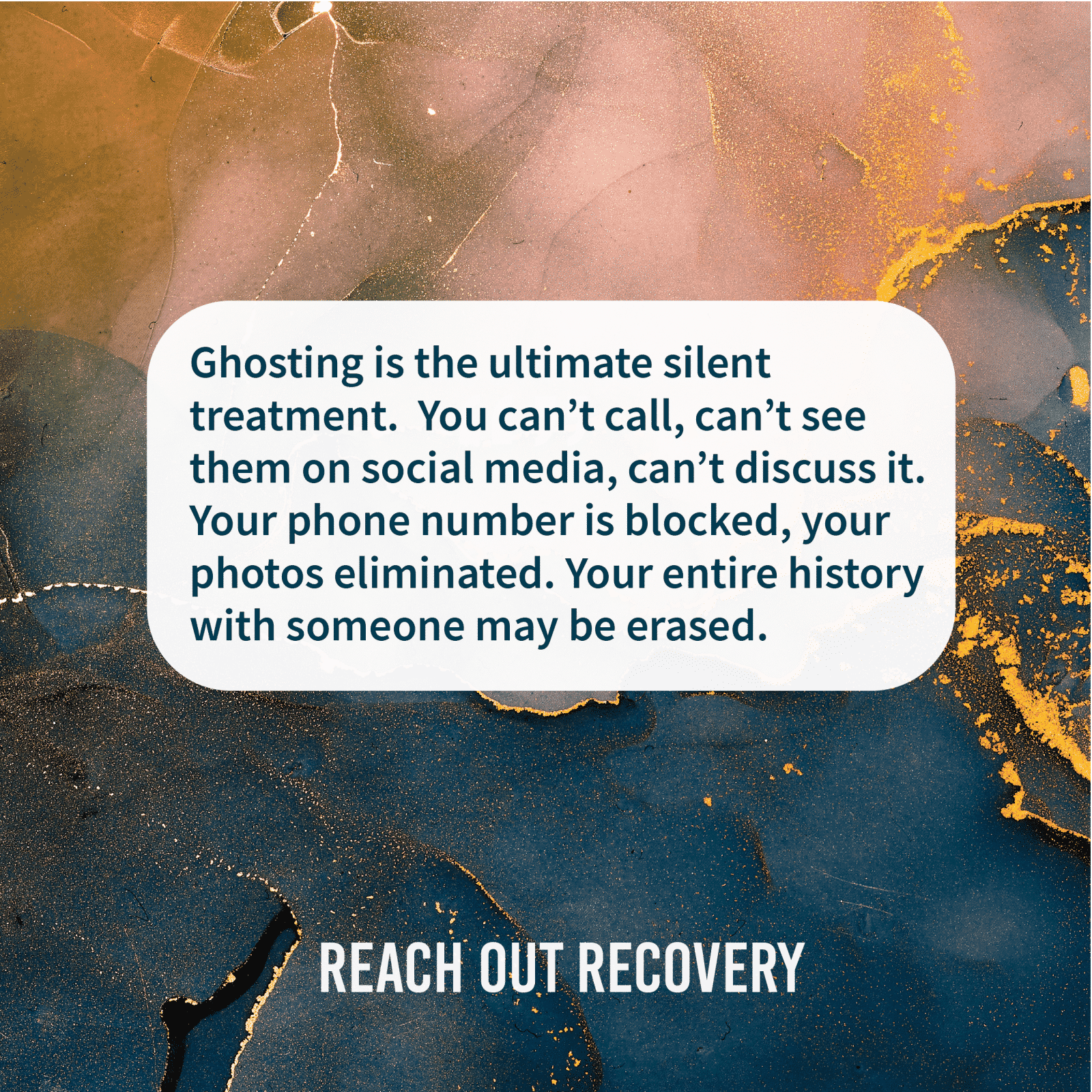 Toxic Friendship Quotes: Ghosting Is Shunning - Reach Out Recovery