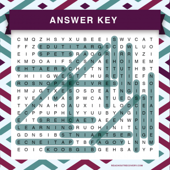 Tools To Help Us Grow - Reach Out Recovery