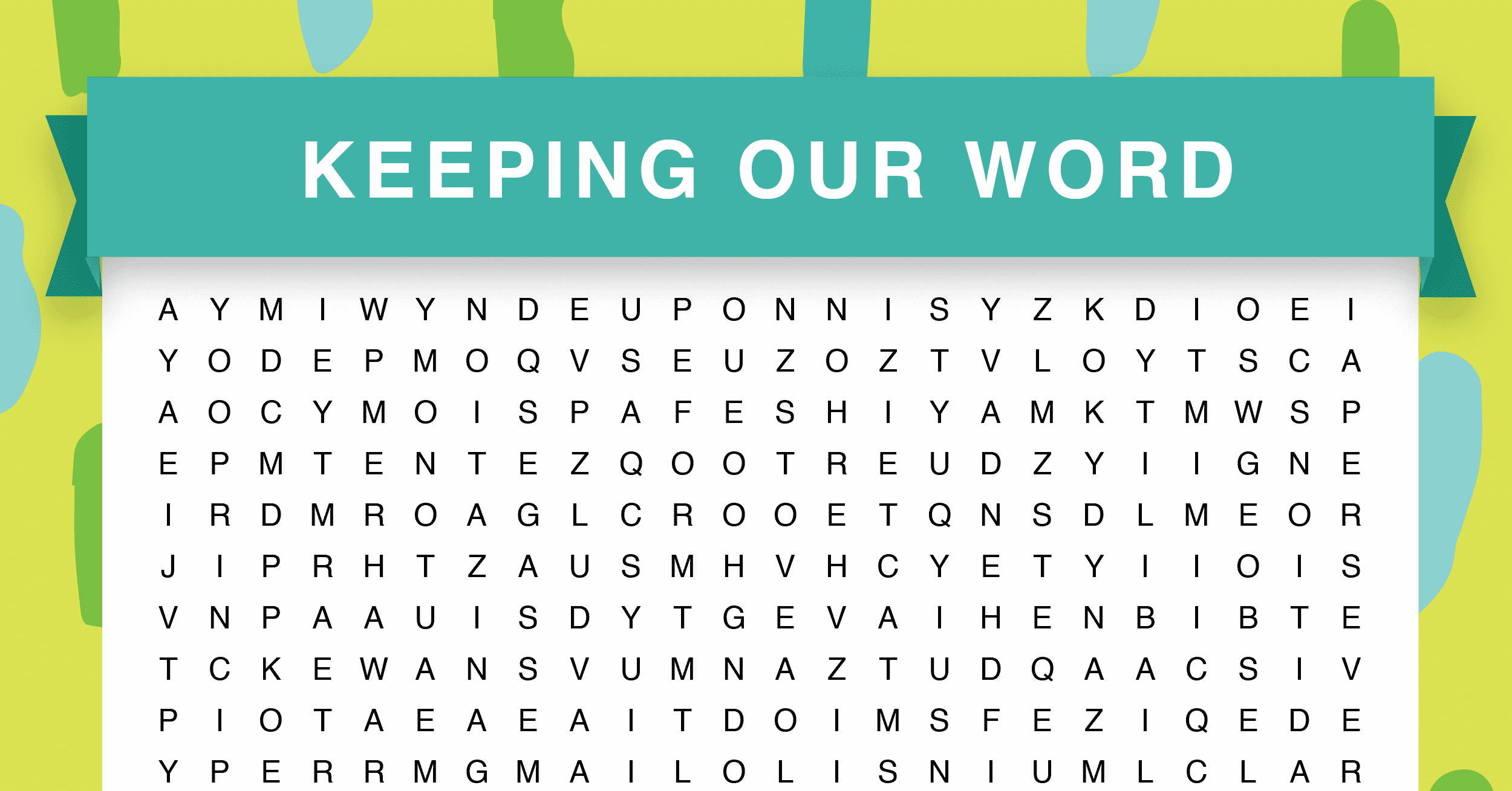 Keeping Our Word Reach Out Recovery