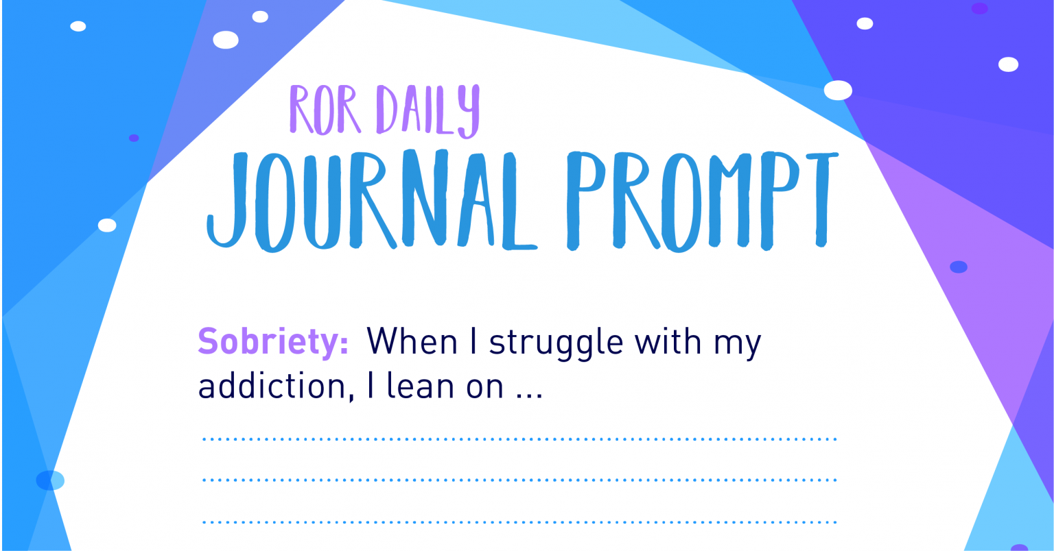 Sobriety Journal Prompt: Lean On - Reach Out Recovery